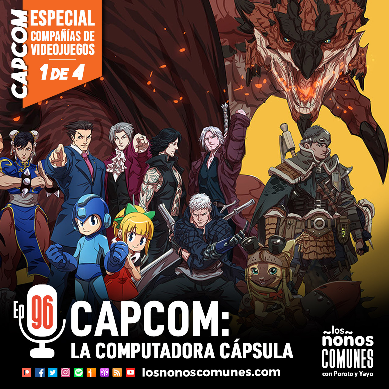Ep 96. CAPCOM: La Computadora Cápsula – Los Ñoños Comunes